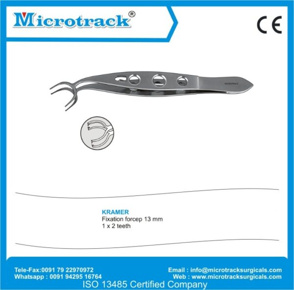 Kramer Fixation Forcep – Microtrack Surgicals